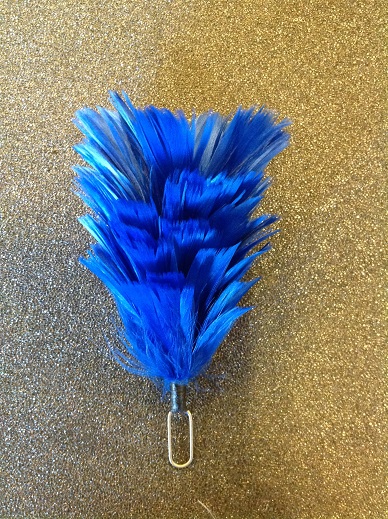 Royal Blue Balmoral/Glengarry Hackle